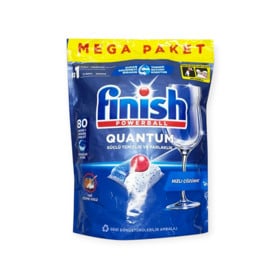 ᐈ Таблетки для посудомоечных машин Finish Quantum, 80 шт - купить по ...
