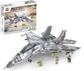 ᐈ Konstruktor SU-35 qırıcı təyyarə DF0123, 6+ yaş - Piramida10210 ...