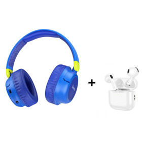 ᐈ Simsiz qulaqlıq Hoco W43 Blue + Simsiz qulaqlıq Hoco EW64 White Hədiyyə - qiymeti və satışı ...