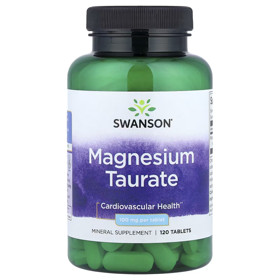 ᐈ Bitki kompleksi Swanson Magnesium Taurate, 100 mq, 120 həb - qiymeti ...