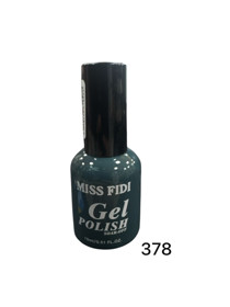 ᐈ Gel-lak Miss Fidi 378, firuzəyi, 15 ml - qiymeti və satışı | ️ BIRMARKET