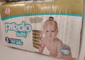 ᐈ Uşaq bezləri Predo Baby Premium Comfort 3 Midi, 4-9 kq, 68 əd ...