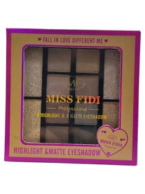 ᐈ Göz kölgələri paleti Miss Fidi MFT-890 - qiymeti və satışı | ️ BIRMARKET