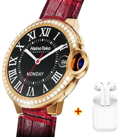 ᐈ Ağıllı saat RW20 Red + Simsiz qulaqlıq Hoco EW74 White Hədiyyə ...