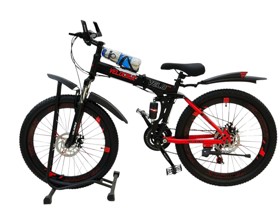 Velosiped Velocruz Velo_rd24, qırmızı/qara, ölçü 24 - qiymeti və satışı ...