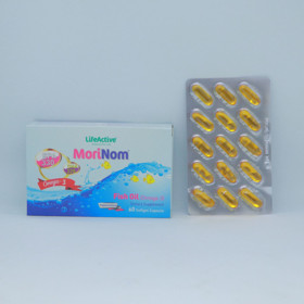 ᐈ Рыбий жир LifeActive Morinom Омега-3, 60 капсул - купить по выгодной ...