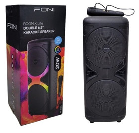 ᐈ Портативная колонка Foni FN-S6216 20W 2 микрофона - купить по ...