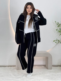 ᐈ İdman dəsti qadınlar üçün Loewe WB38, qara, üç iplik, ölçü L ...