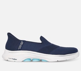 ᐈ Qadınlar üçün sliponlar Skechers GO WALK 7 125258-NVAQ, göy ...
