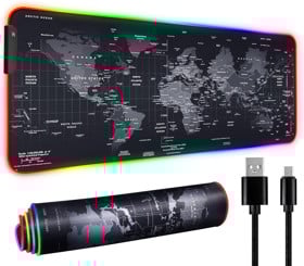 ᐈ Siçan üçün altlıq RGB Map SH-751, Qara - qiymeti və satışı | ️ BIRMARKET