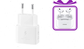 ᐈ Şəbəkə enerji toplama cihazı 25W EN003 və Hədiyyəli Simsiz qulaqliq ...
