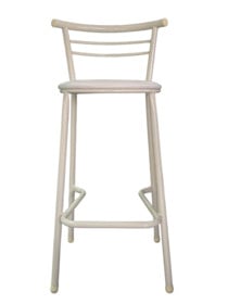 ᐈ Bar stulu XRD-5094, krem, dəmir/süni dəri, 38x95 sm, mətbəx üçün ...
