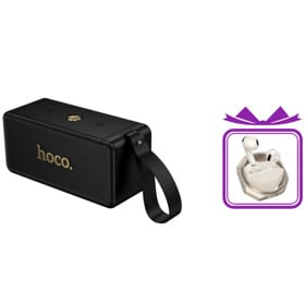 ᐈ Портативная колонка Hoco HT1 Max Black + беспроводные наушники Hoco ...