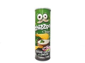 ᐈ Çips Chizzpa Chips Sour Cream & Onion 160 q - qiymeti və satışı | ️ ...