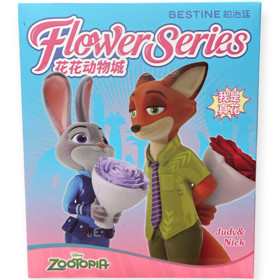 ᐈ Коллекционная фигурка Zootopia Flower Series Judy & Nick - купить по ...