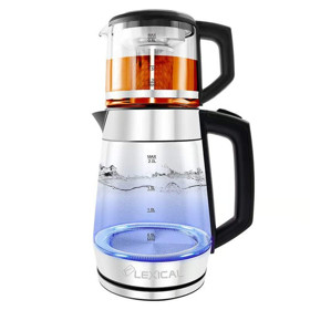 ᐈ Elektrik çaydan Lexical SHRK_4884_00772 2000 Vt 0.8L çay tutumu 2L su ...