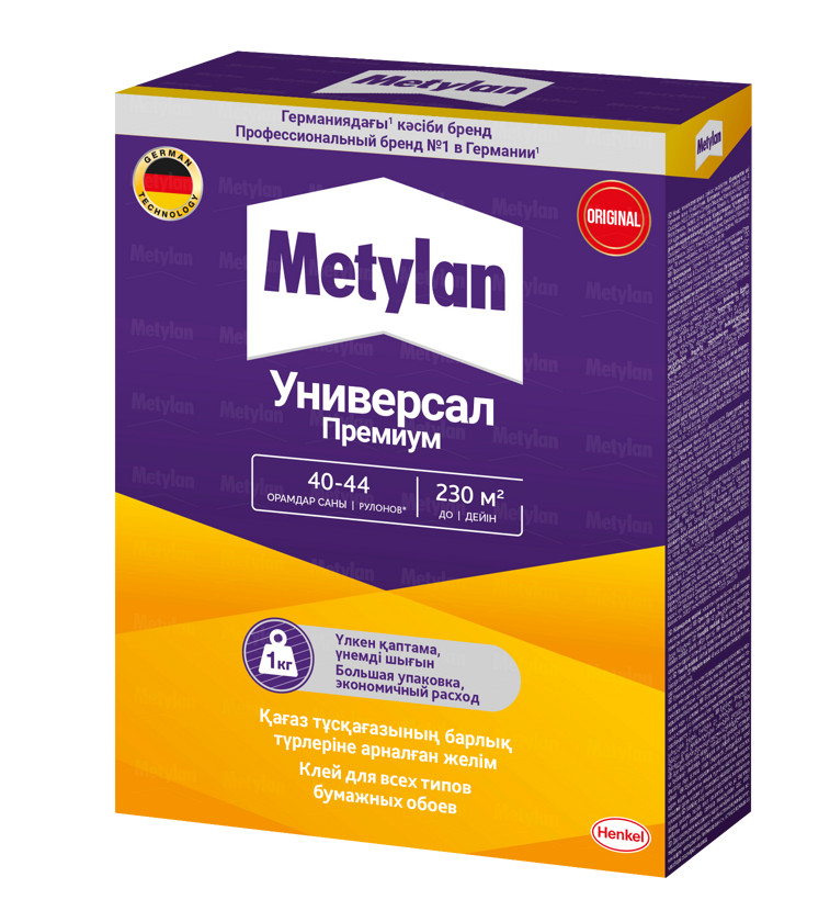 ᐈ Клей обойный Henkel Metylan Universal Premium 1 кг - купить по ...