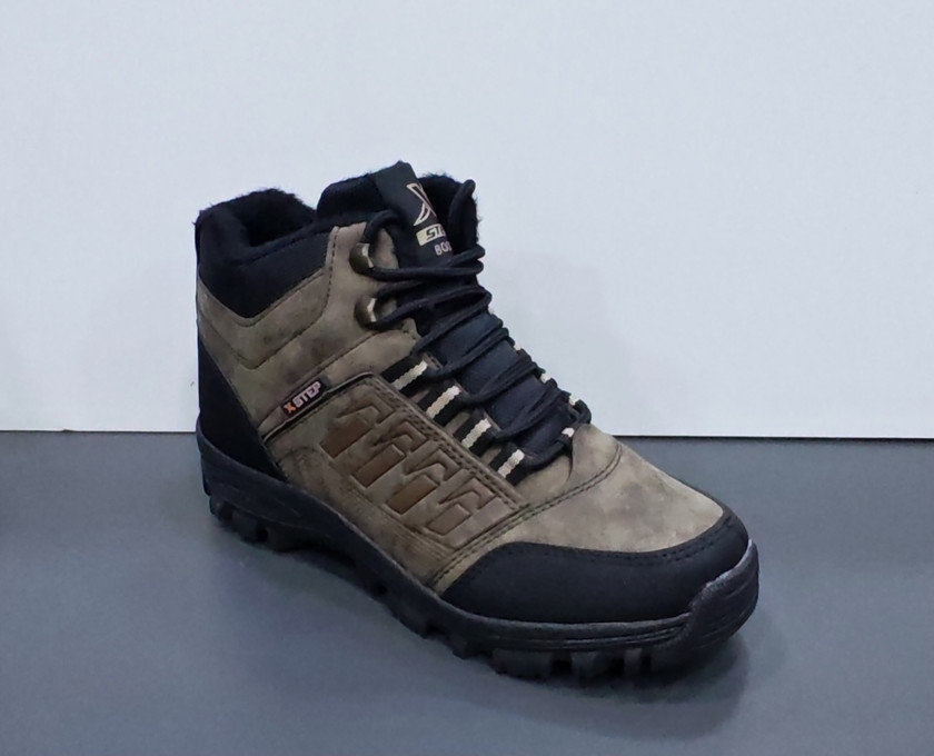 ᐈ Трекинговые ботинки для мальчиков Xstep, коричневые, искусственная ...