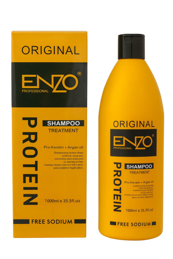 ᐈ Şampun ENZO Professional Protein Shampoo, 1000 ml - qiymeti və satışı ...