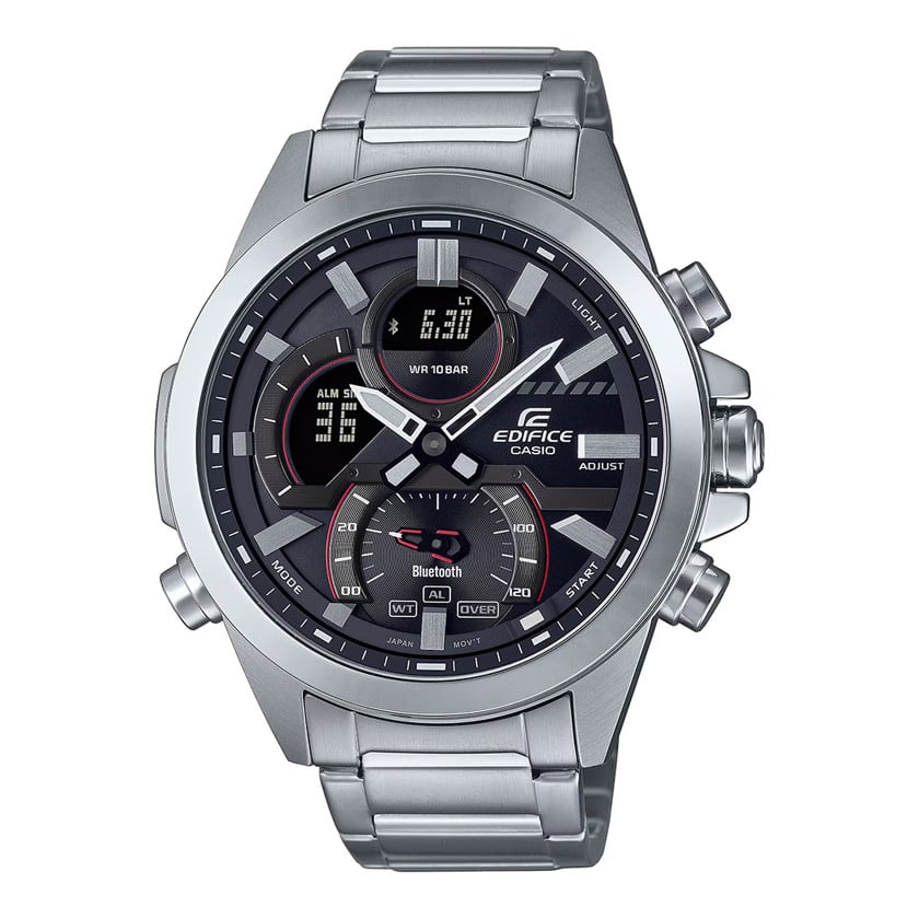 ᐈ Наручные часы мужские Casio Edifice ECB-30D-1ADF, стальные, с ...