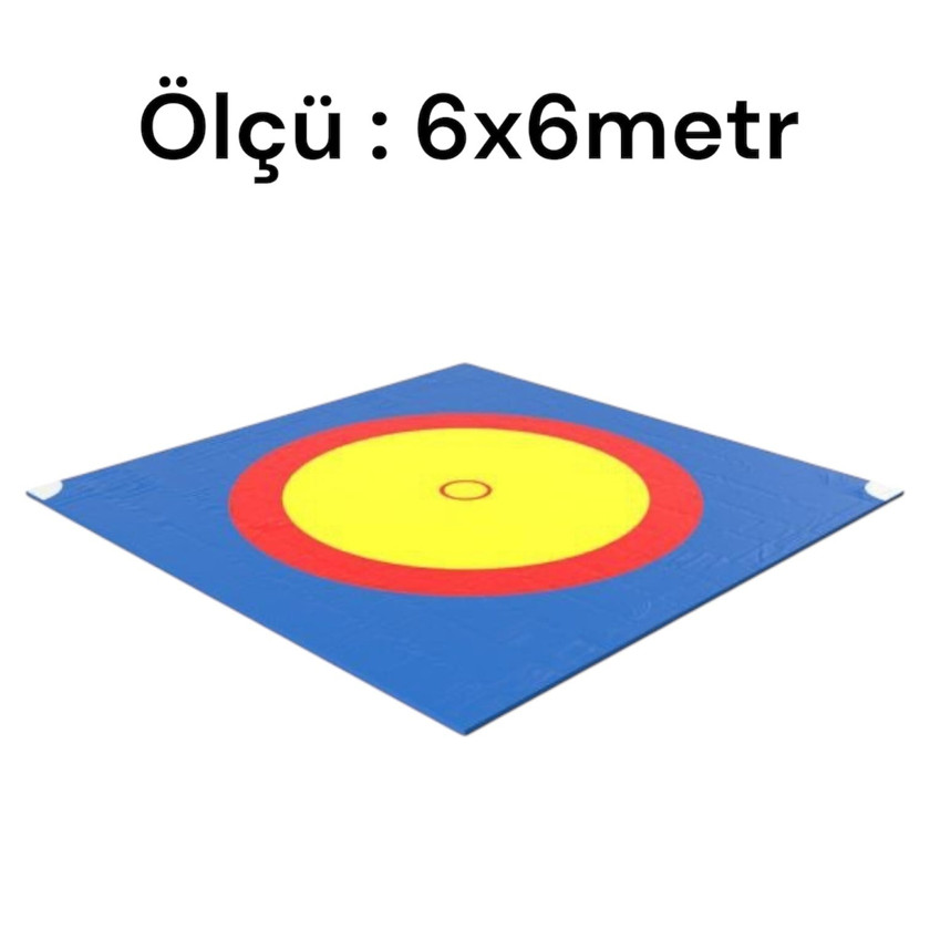 ᐈ Güləş üçün xalça WS2421, 6x6 m, göy - qiymeti və satışı | ️ BIRMARKET