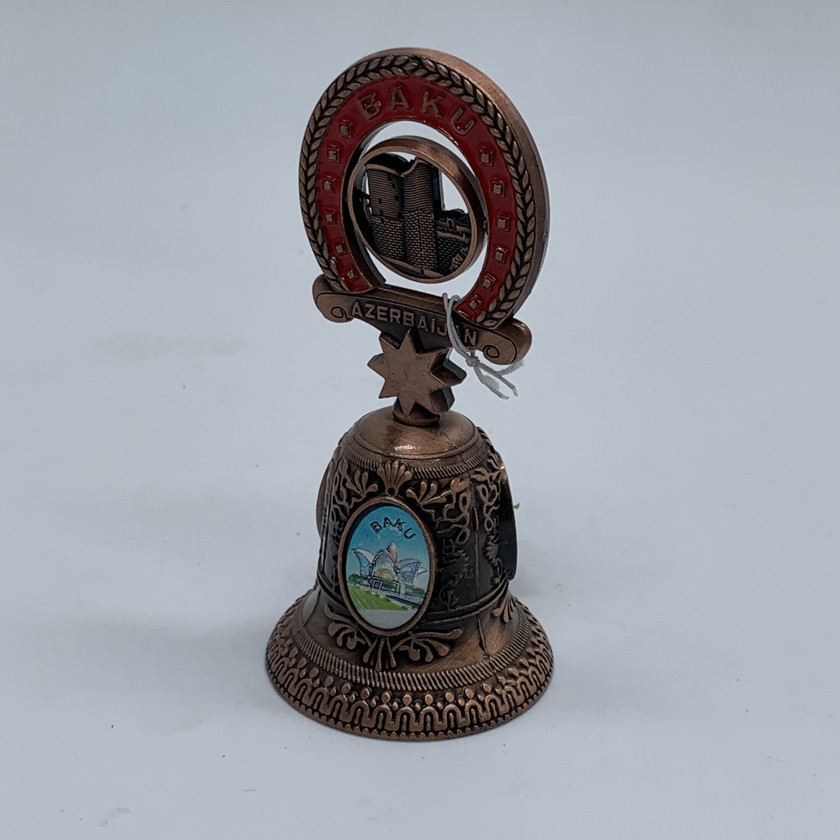 ᐈ Сувенирный колокол 753, металл, бронзовый, 10 см - купить по выгодной ...