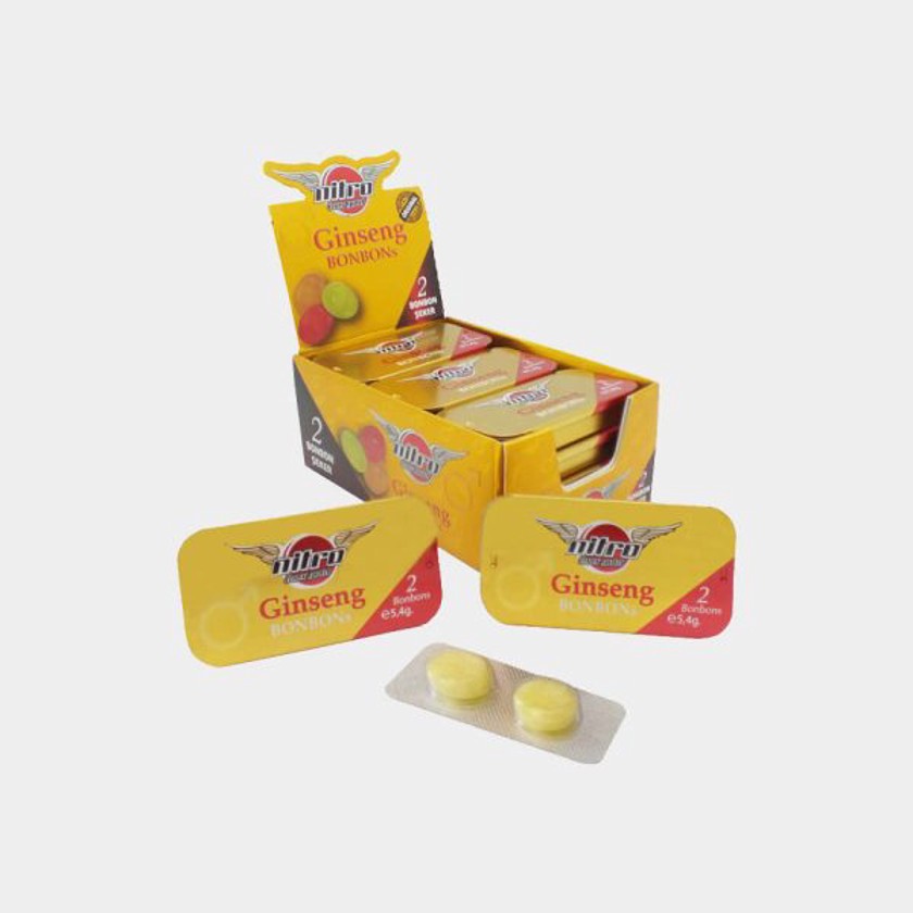 ᐈ Afrodizyak konfetləri Nitro Max Gold Ginseng BONBONs, 2х5.4 q ...