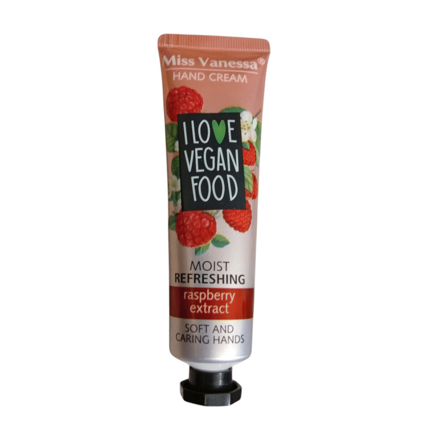 ᐈ Əl kremi Miss Vanessa I Love Vegan Food Raspberry Refreshing 30 ml ...