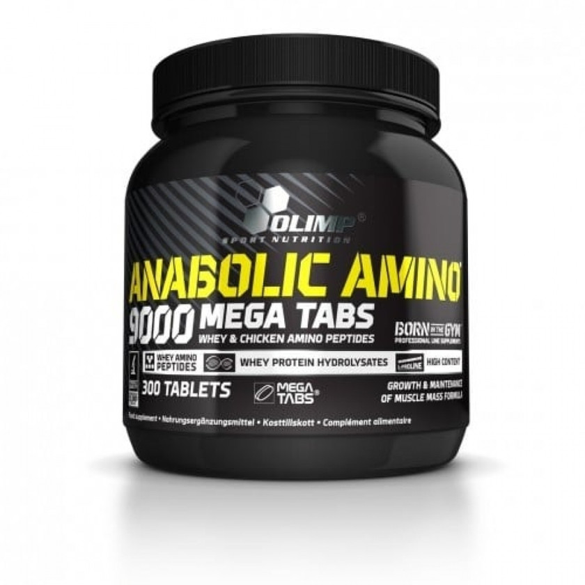ᐈ Аминокислоты Olimp Anabolic Amino 9000 Mega Tabs, 300 шт - купить по ...