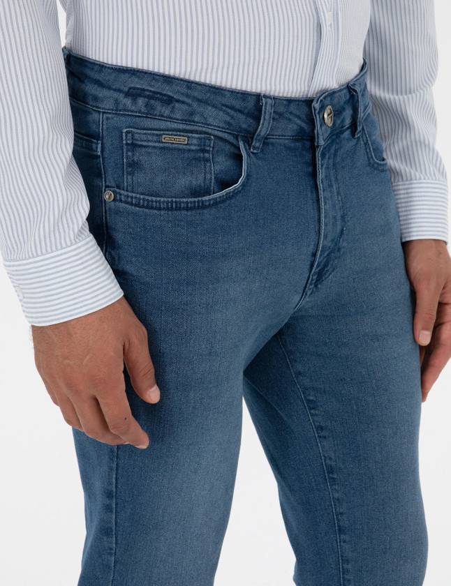 ᐈ Джинсы-скинни мужские VR036, голубые, хлопок, размер 34 - купить по ...