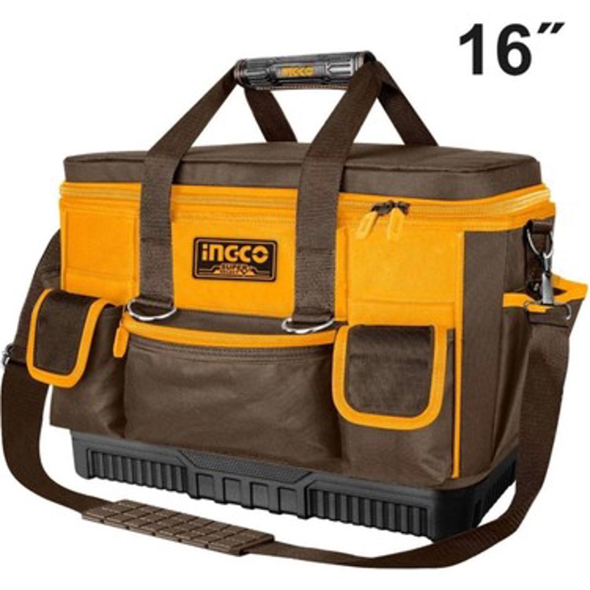 ᐈ Сумка для инструментов INGCO HTBG08, 41x25x26 см, ткань - купить по ...