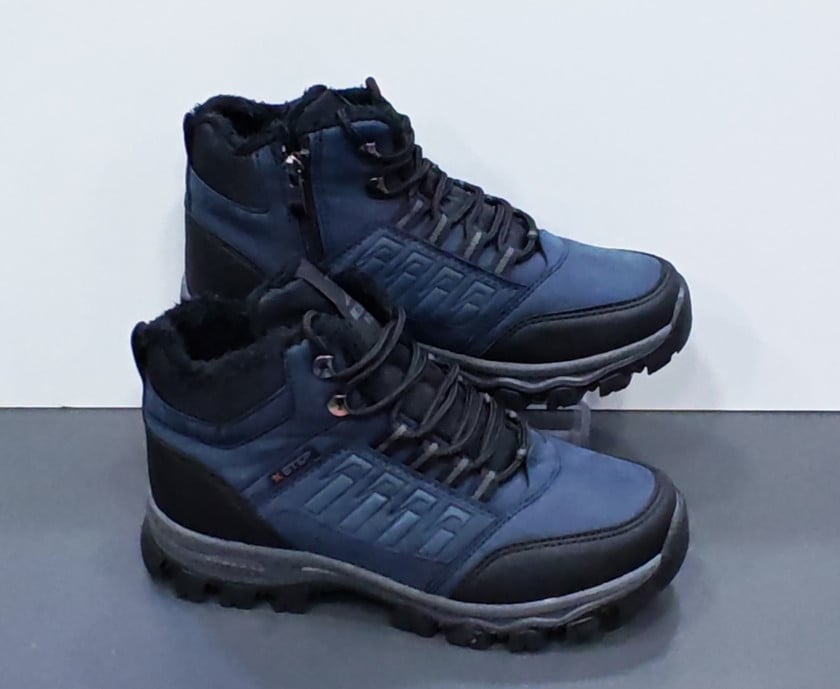 ᐈ Trekinq botları oğlanlar üçün Xstep, göy, süni dəri, ölçü 38 ...