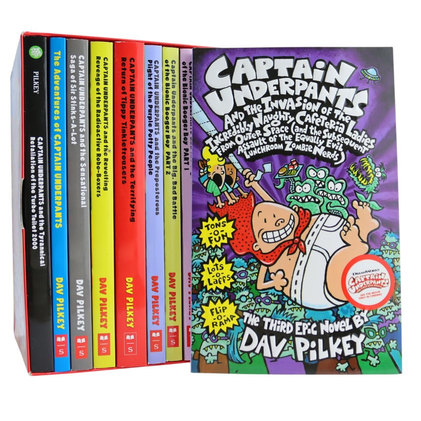ᐈ Книга Scholastic The Adventures Of Captain Underpants / The 3. Epic ...