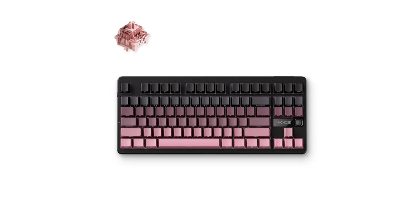 ᐈ Игровая клавиатура Mchose G87 Pink Gradient - купить по выгодной цене ...