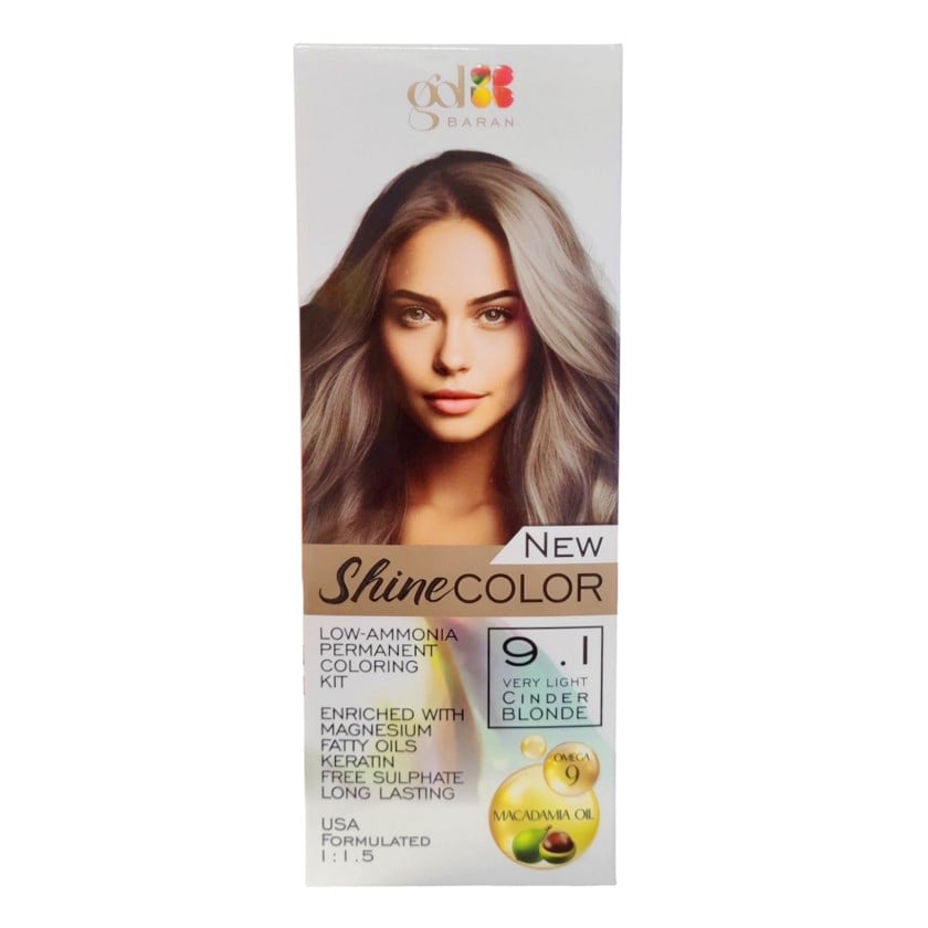 ᐈ Saç boyası Gol baran 5i 1də çox az küllü sarışın 9.1, 100 ml ...