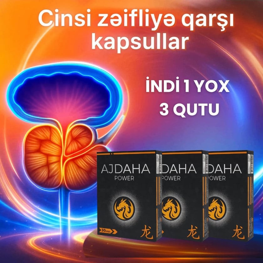 ᐈ Ajdaha Power kapsullar, 3 qutu dəst - qiymeti və satışı | ️ BIRMARKET