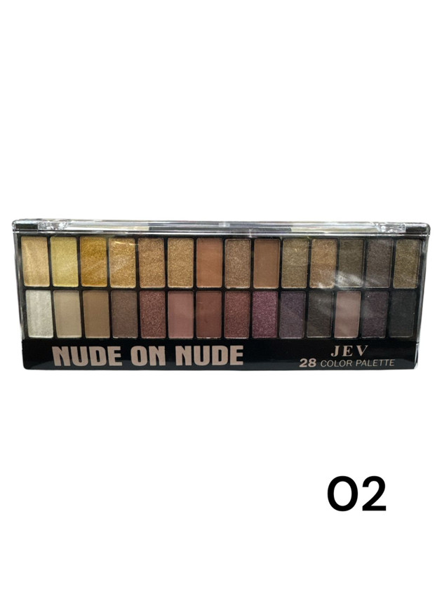 ᐈ Kölgə paleti JEV Nude On Nude 28 Color 02 - qiymeti və satışı | ️ ...