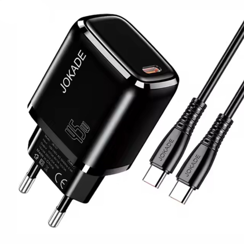 ᐈ Enerji toplama cihazı Jokade JB108 PD45W Charger Set Type-C to Type-C ...
