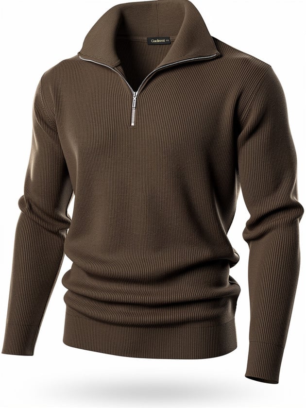 ᐈ Свитер мужской, коричневый, хлопок, размер 2XL - купить по выгодной ...