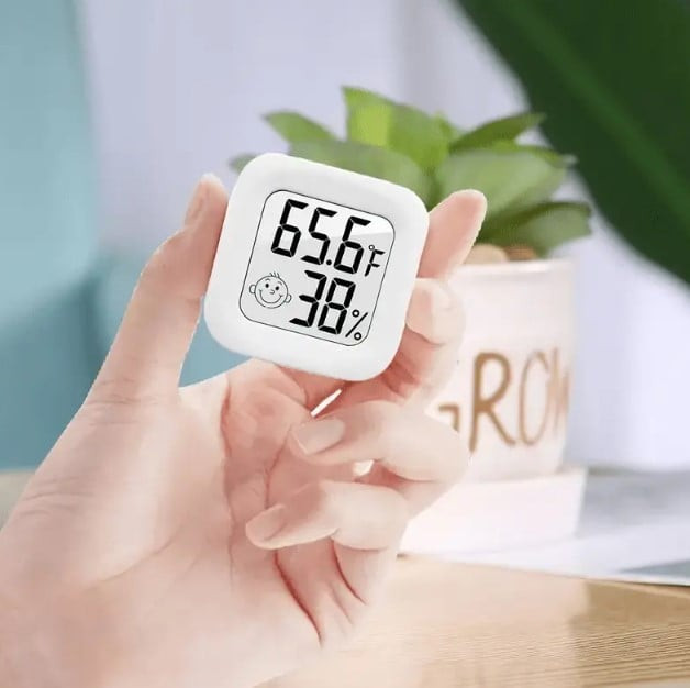 ᐈ Rütubətölçən Aqıl Smile Mini LCD rəqəmsal termometr, otaq temperaturu ...