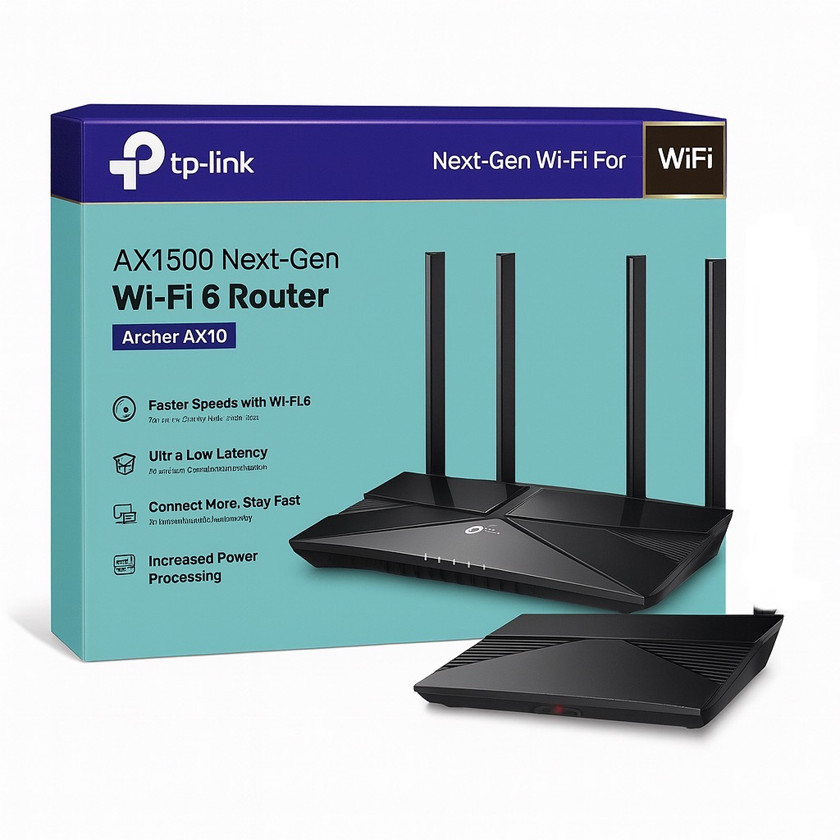 ᐈ Router TP-Link Archer AX10 AX1500 Wi-Fi 6 - qiymeti və satışı | ️ BIRMARKET