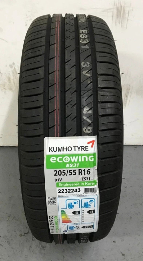 ᐈ Шина Kumho Es31 205/55 R16 91H летняя, производство Корея - Khmo001 ...