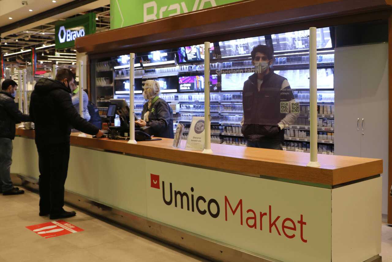 Birmarket təhvil məntəqələrinin siyahısı