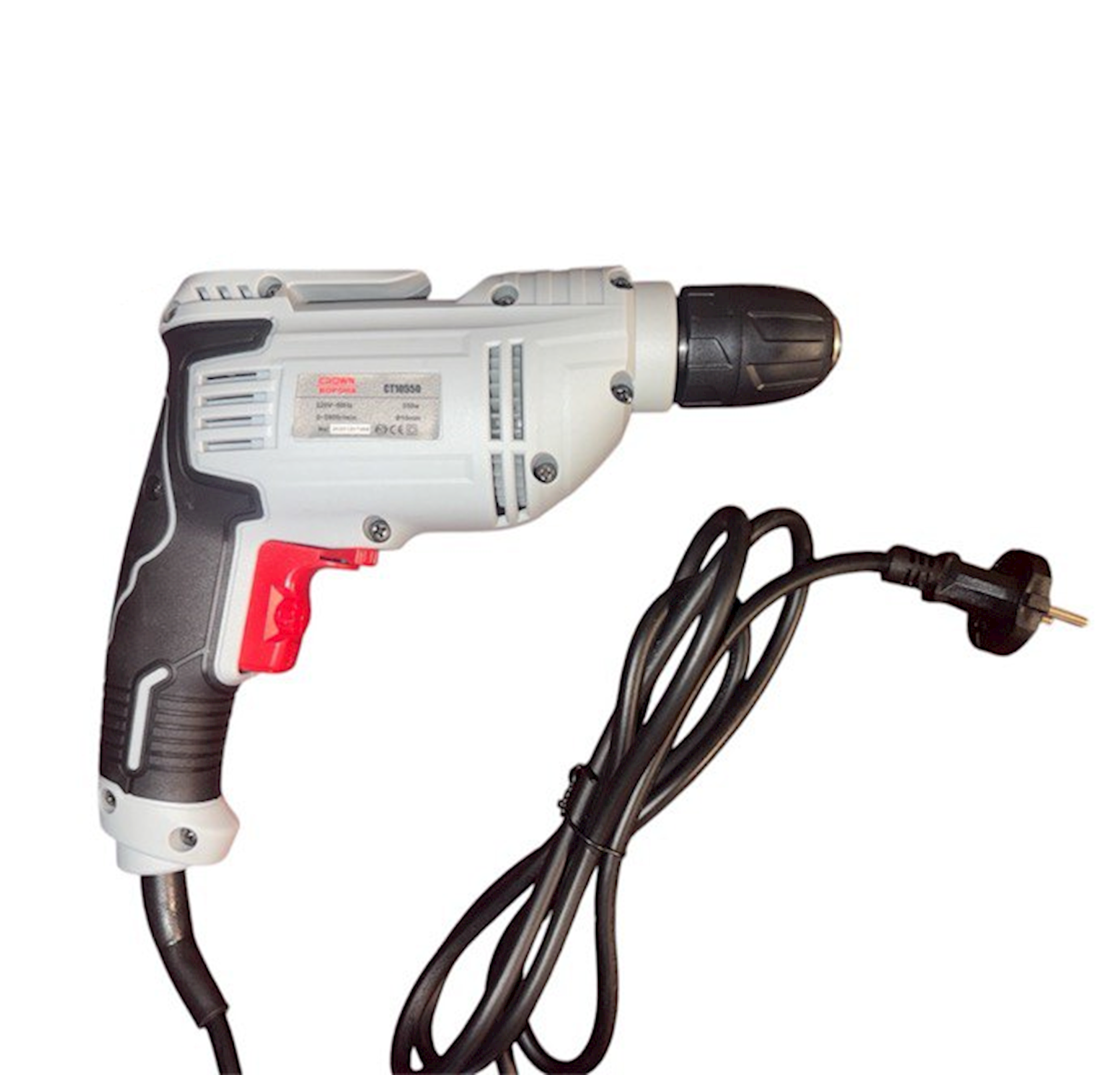 Zərbəsiz drel Сrown CT10550 550 Vt, 2800 dövr/dəq, Black/Gray - Qiymeti ...