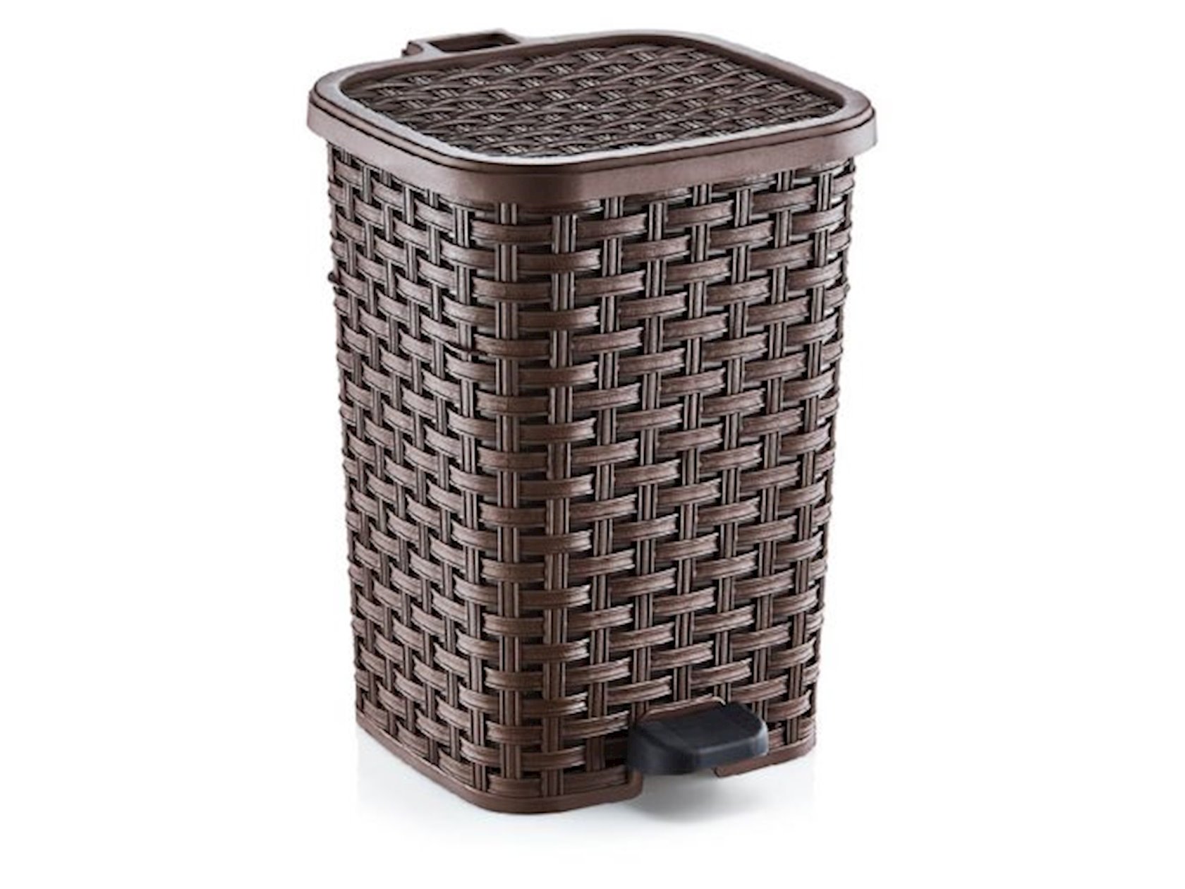 Zibil qabı Dunya Plastik Rattan pedallı plastik, 26 l (fərqli rənglər ...