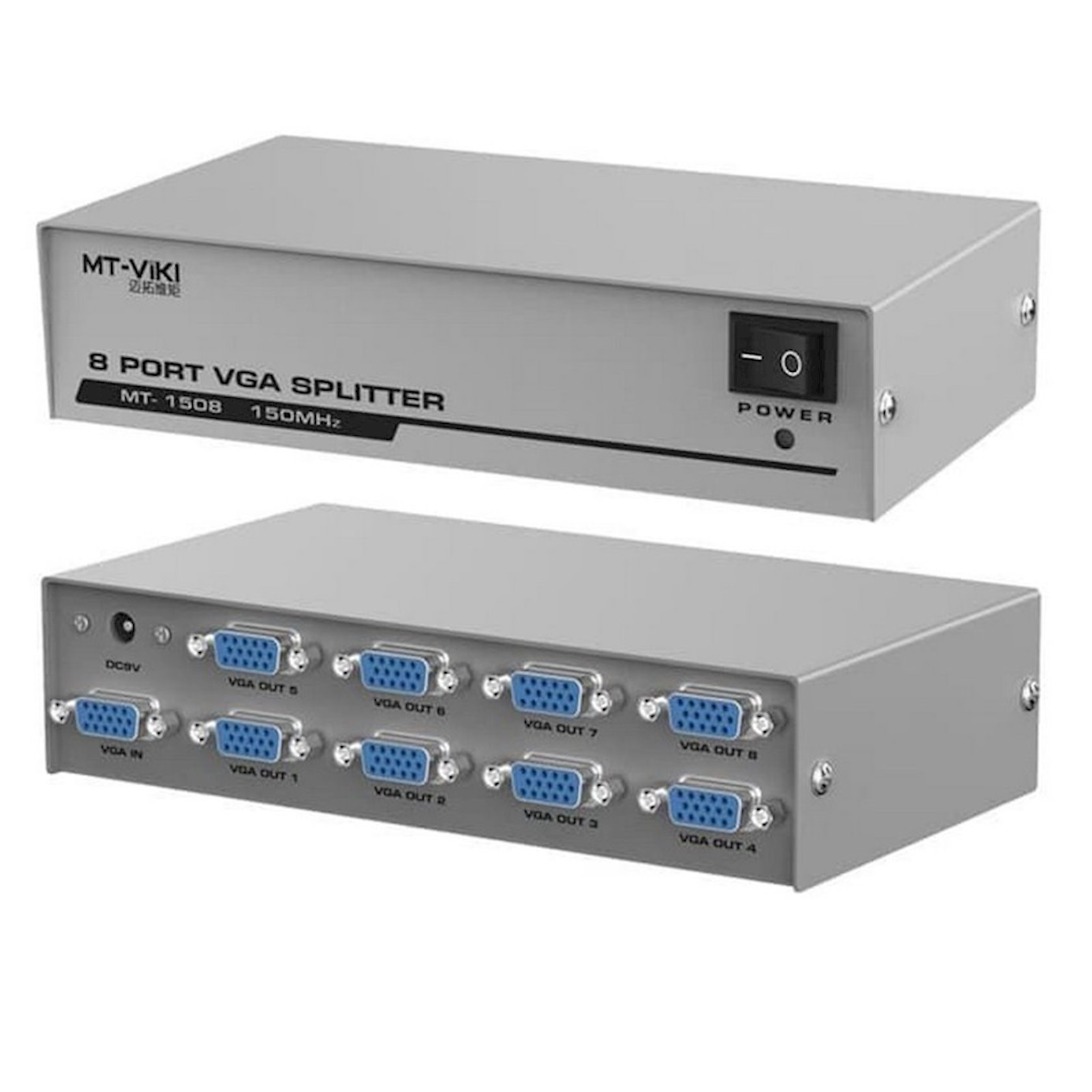 Сплиттер MT-VIKI 1508 - ( 8 Port VGA Splitter ) - купить в Баку. Цена ...