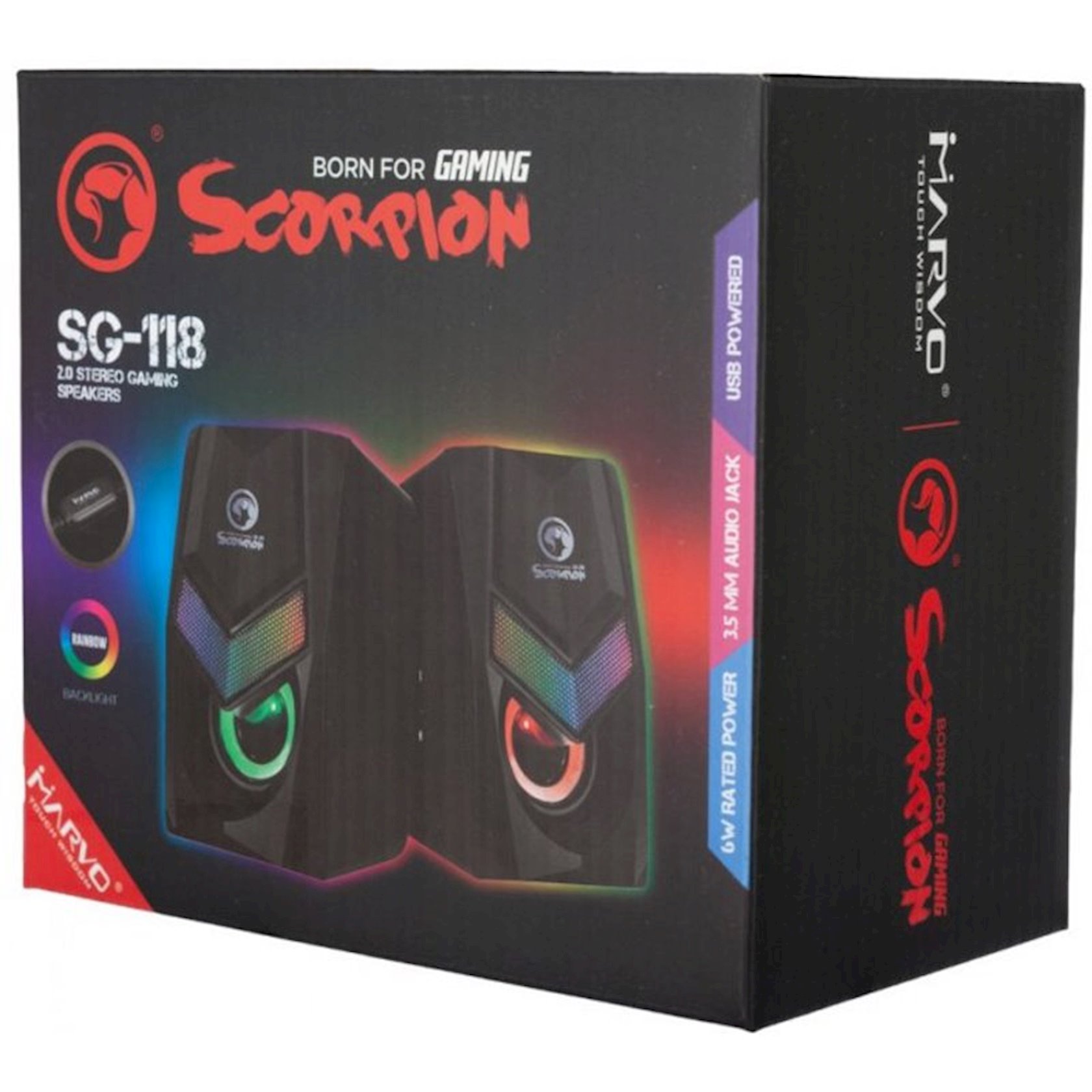 Akustik sistem Marvo SG-118 - Qiymeti, Bakıda almaq. Satışı, icmal, rəylər