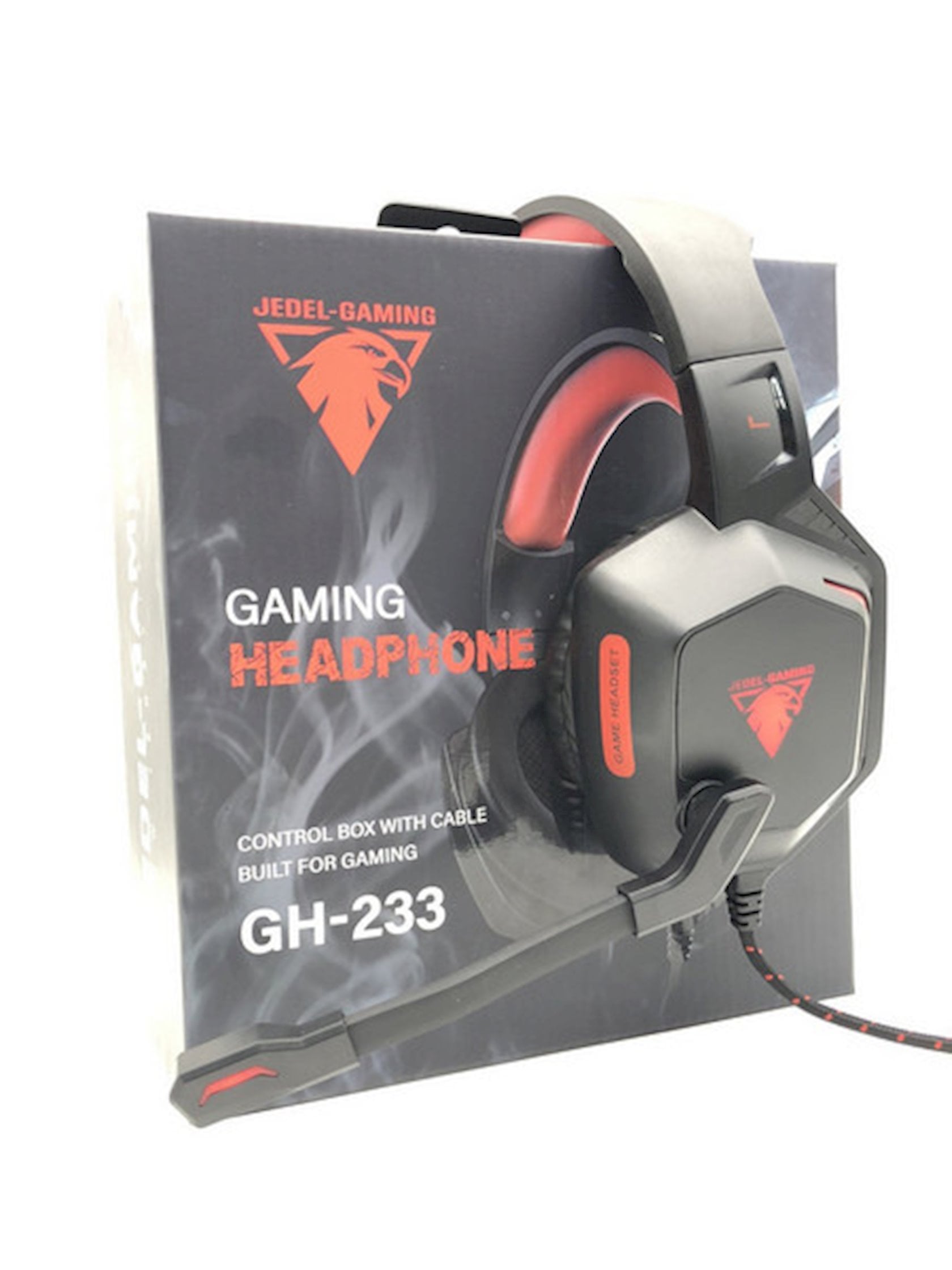 Qulaqlıq-qarnitur Jedel GH-233 Black/Red - Qiymeti, Bakıda almaq ...