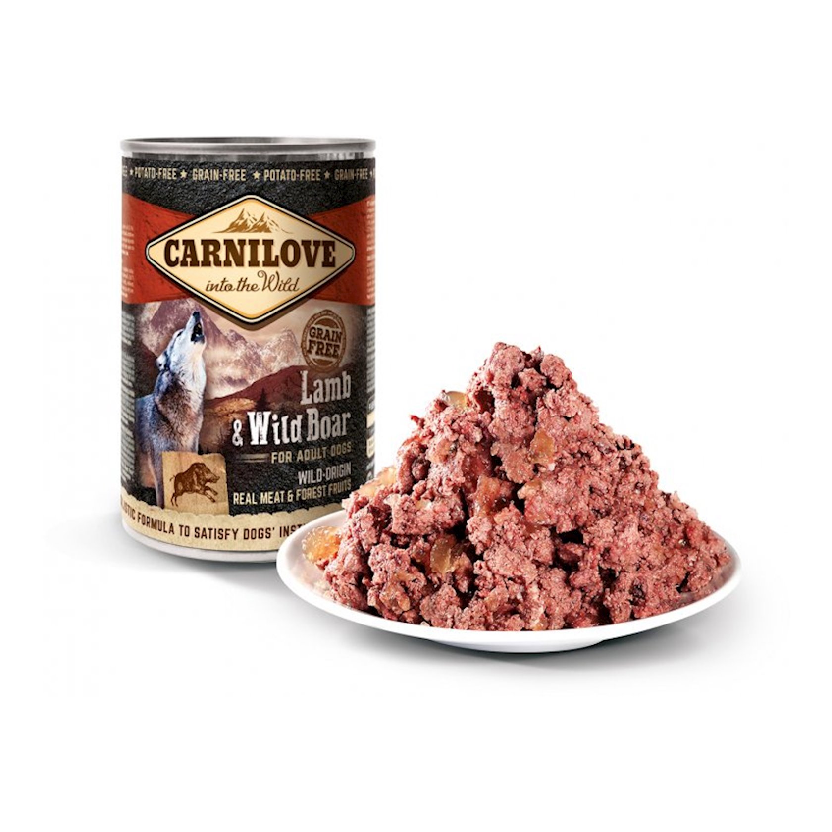 Консервы для собак Carnilove Lamb & Wild Boar, с ягненком и кабаном ...