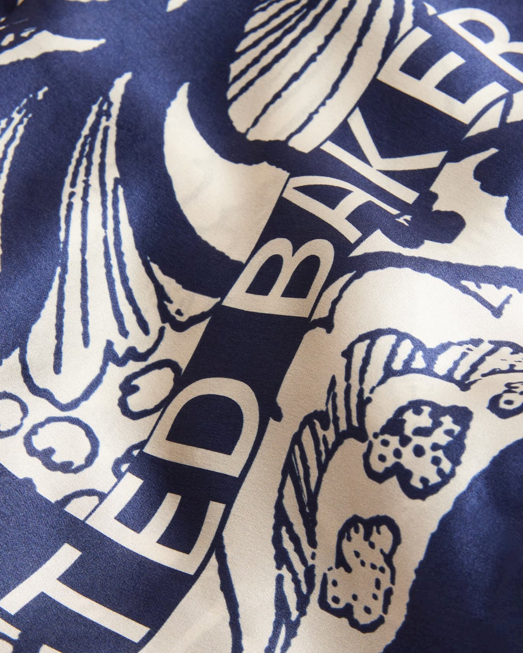 Шарф Ted Baker Helari Summer Bloom Retro Swirl Silk Square Scarf Medium ...